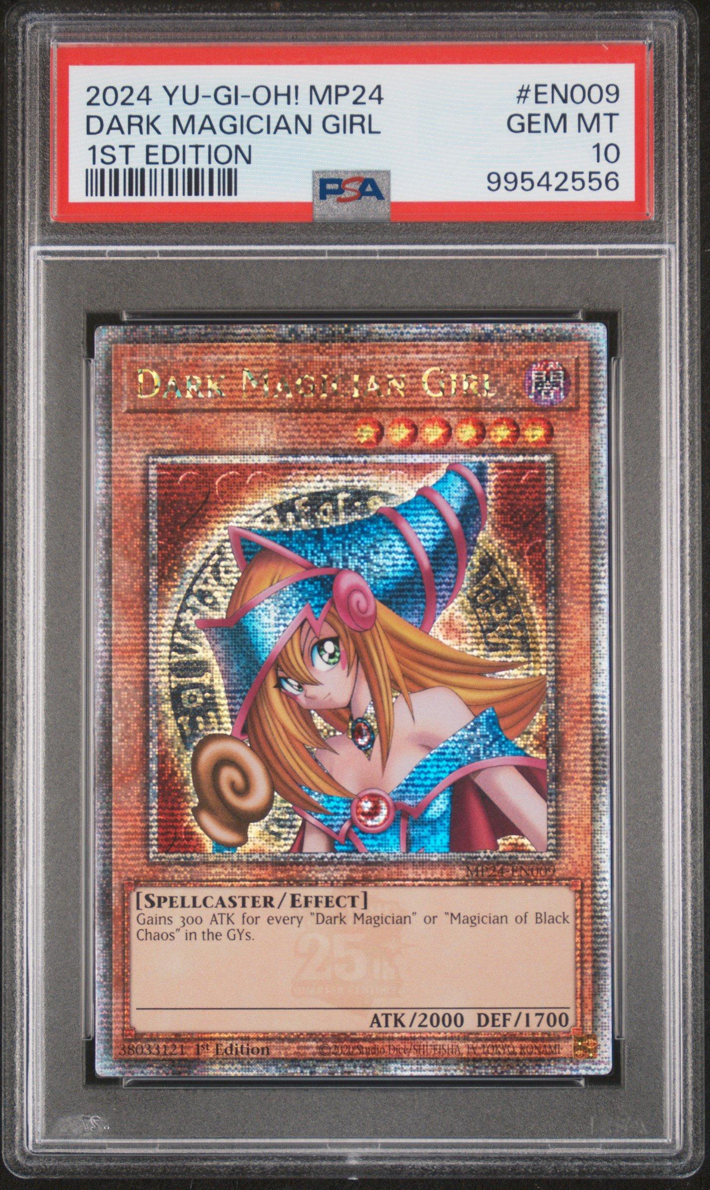 2024 Yu-gi-oh! Mp24-25th Anniversary Tin: Dueling Mirrors En009 Dark Magician Girl 1st Edition ...