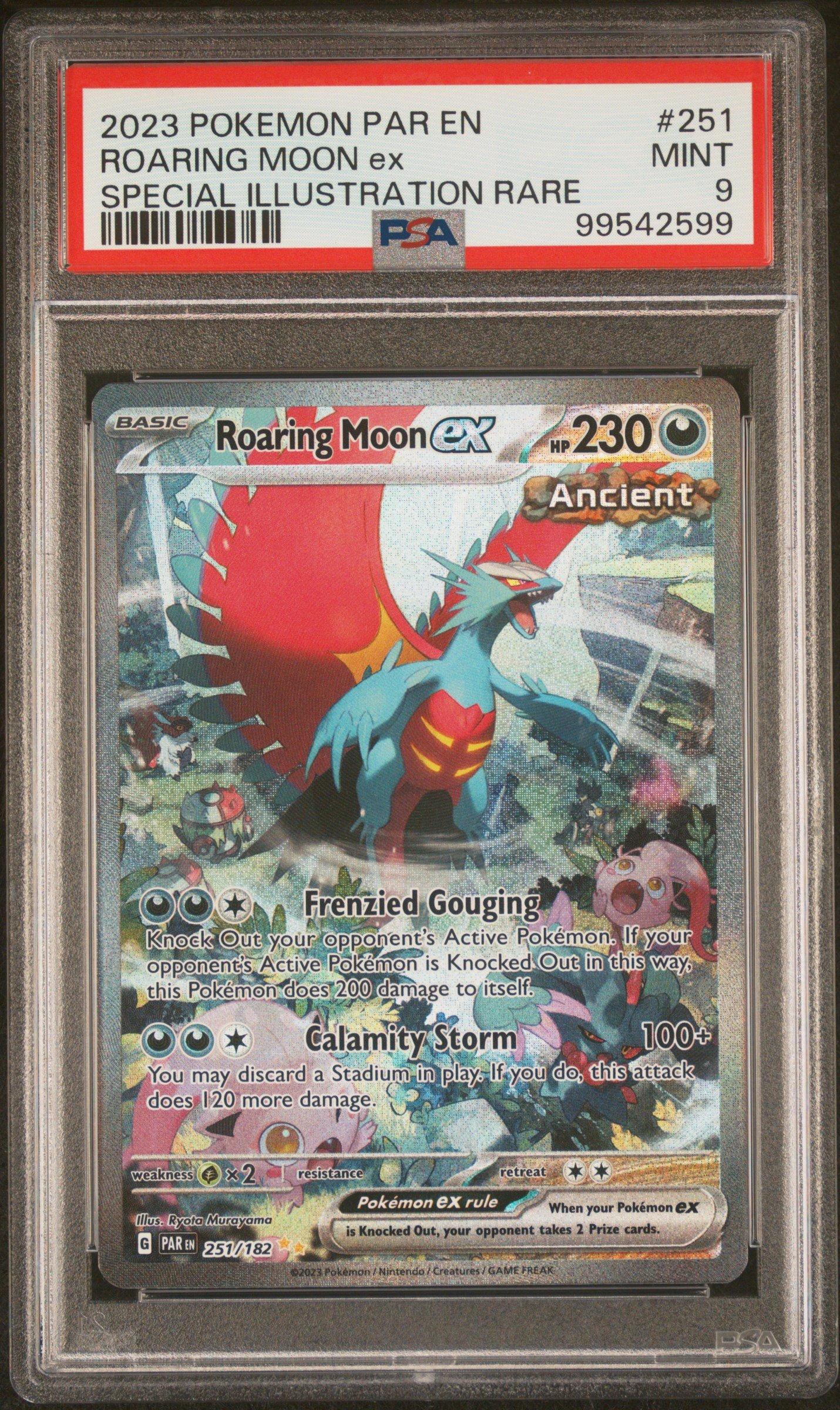 2023 Pokemon Par En-paradox Rift 251 Roaring Moon Ex Special ...