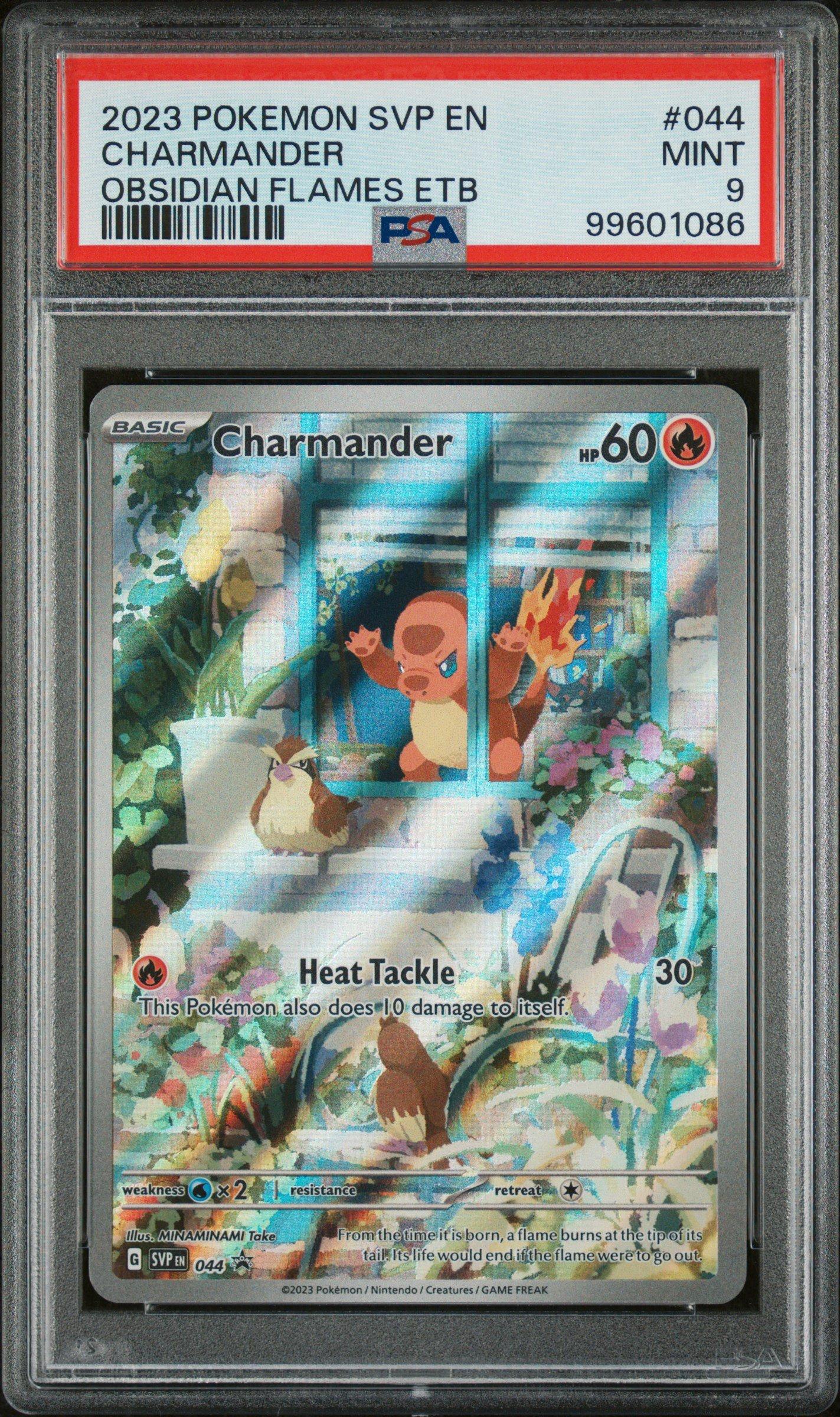 2023 Pokemon Svp En-sv Black Star Promo 044 Charmander Obsidian Flames ...
