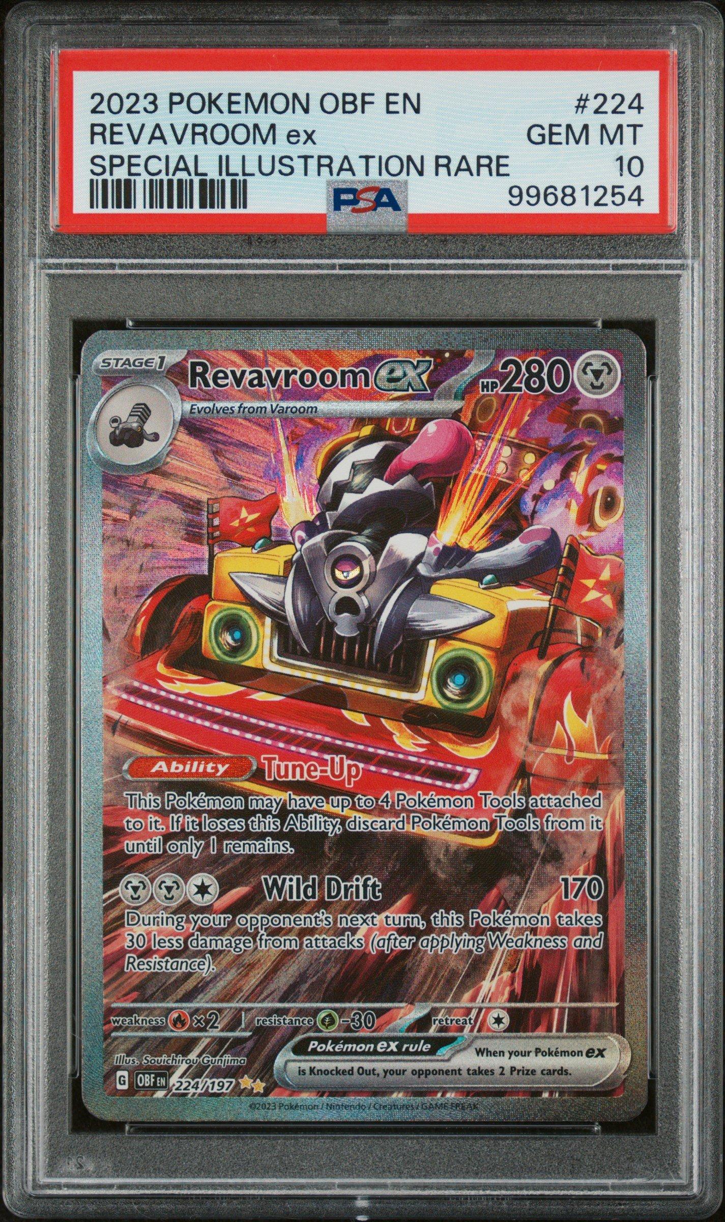 2023 Pokemon Obf En-obsidian Flames 224 Revavroom Ex Special ...