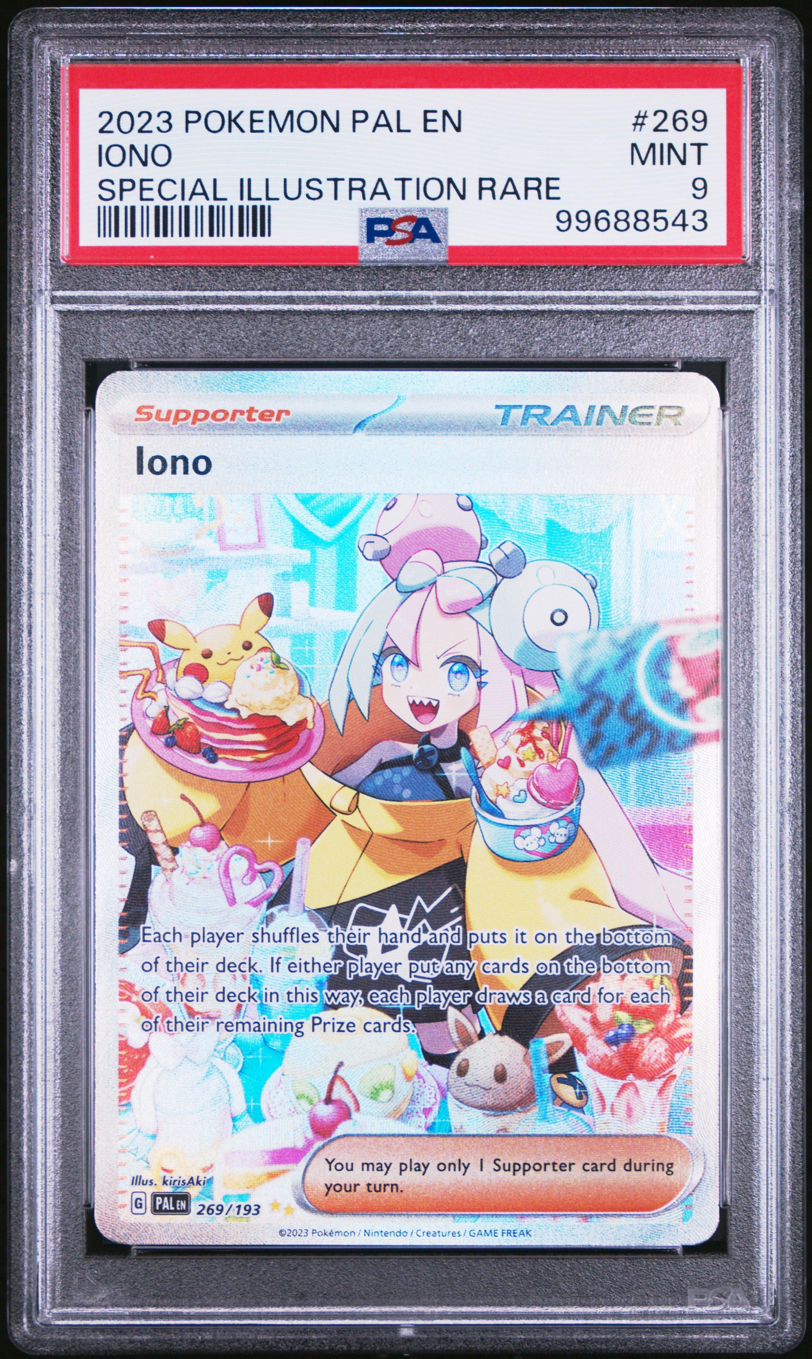 2023 Pokemon Pal En-paldea Evolved 269 Iono Special Illustration Rare ...