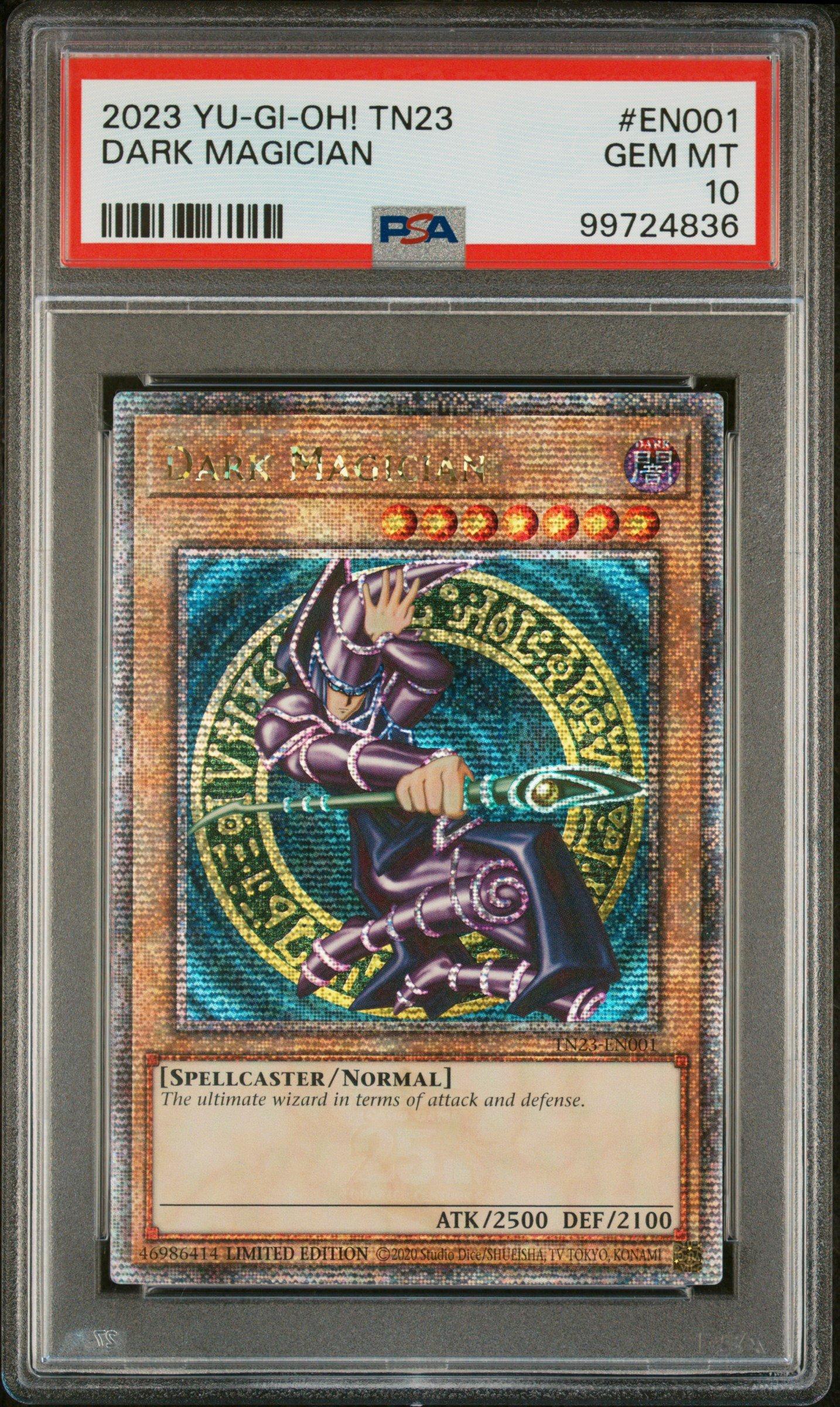 2023 Yu-gi-oh! Tn23-25th Anniversary Tin: Dueling Heroes En001 Dark Magician PSA 10 | GameStop