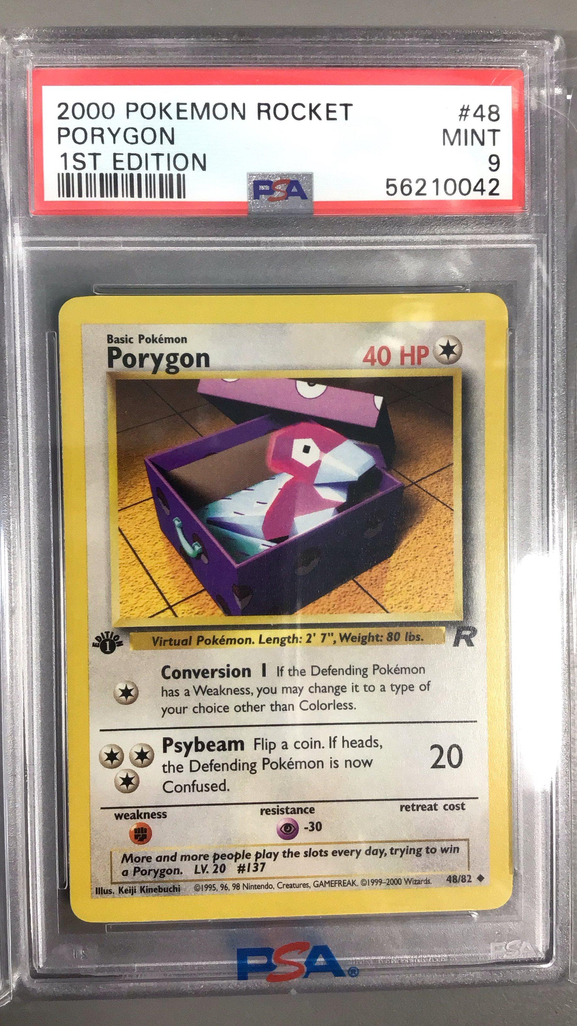 2000 Pokemon Rocket 48 Porygon PSA 9 | GameStop
