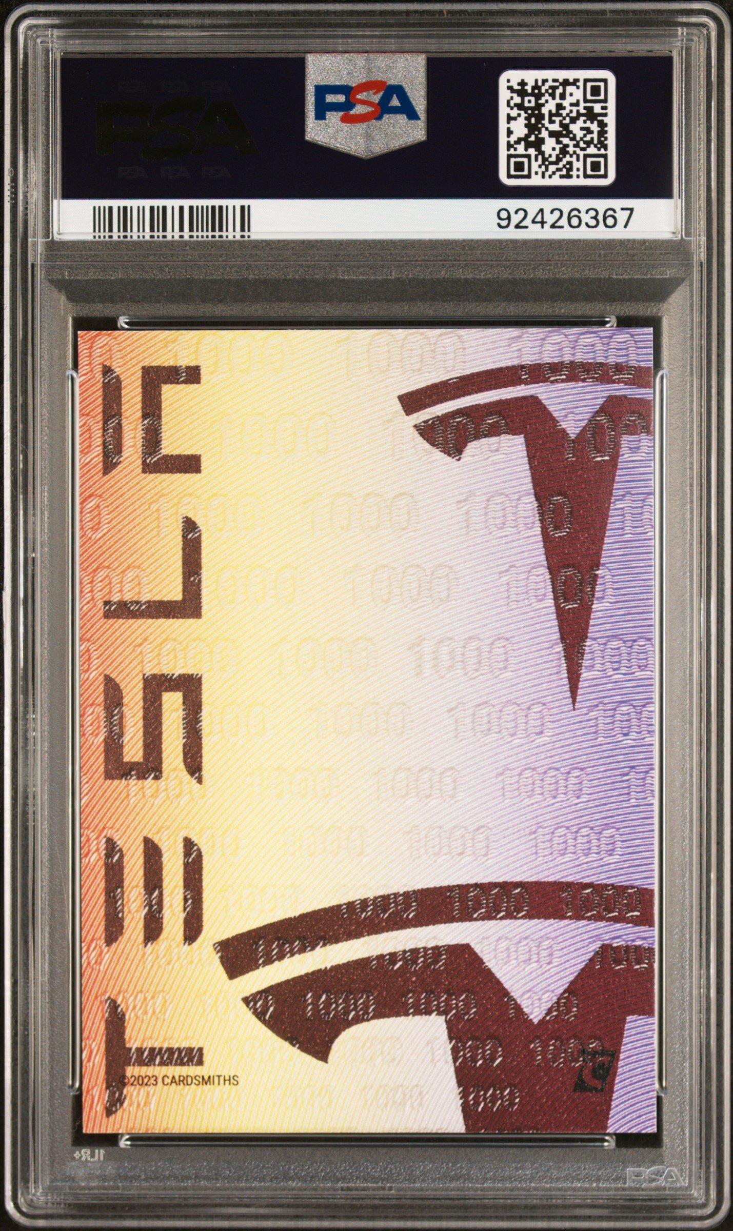 2023 Cardsmiths Currency Series 2 Cold Foil Elon Musk PSA 10 | GameStop